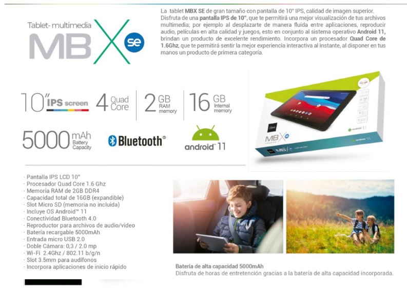Tablet MLAB MBX 10 se - Tecnoportal